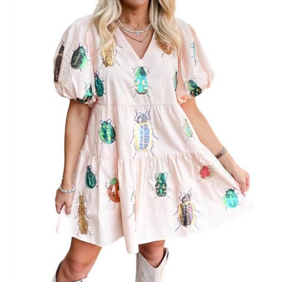 QUEEN OF SPARKLES | Dresses | New Queen Of Sparkles Beetles Dress In ...